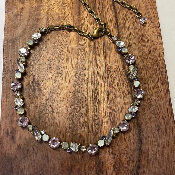 Sorrelli | Jewelry | Sorrelli Pink And Purple Choker Necklace | Poshmark
